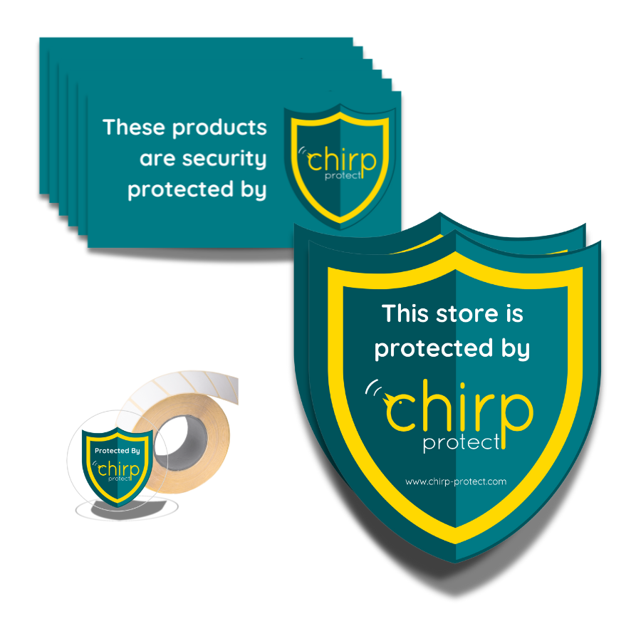 Chirp Protect Sticker Pack